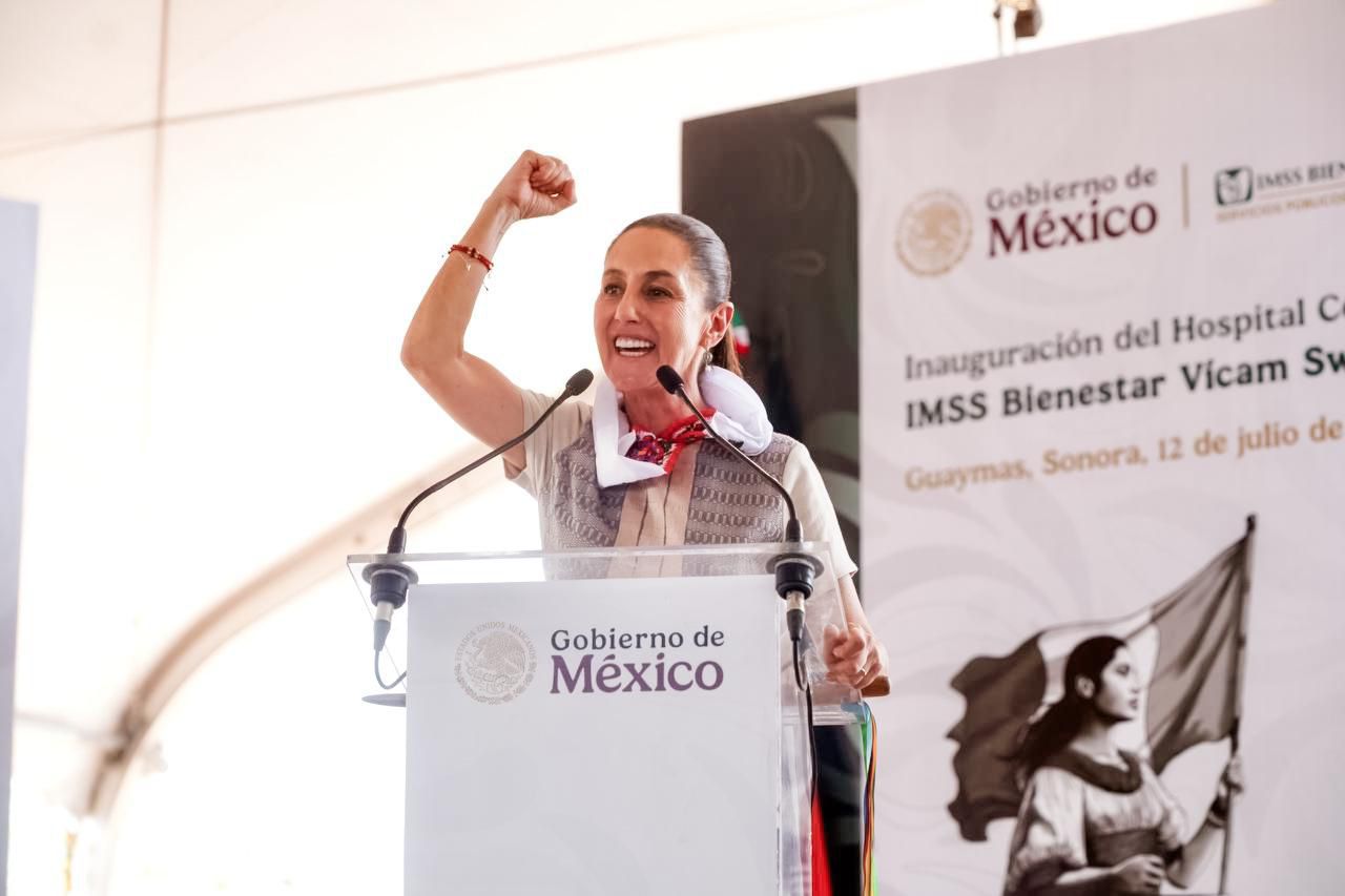 Inaugura Hospital Rural IMSS-Bienestar Vícam Switch Presidenta México ...
